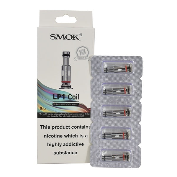 SMOK LP1 Coils 5 Pack 0.8 OHM Mesh – Only the Vape